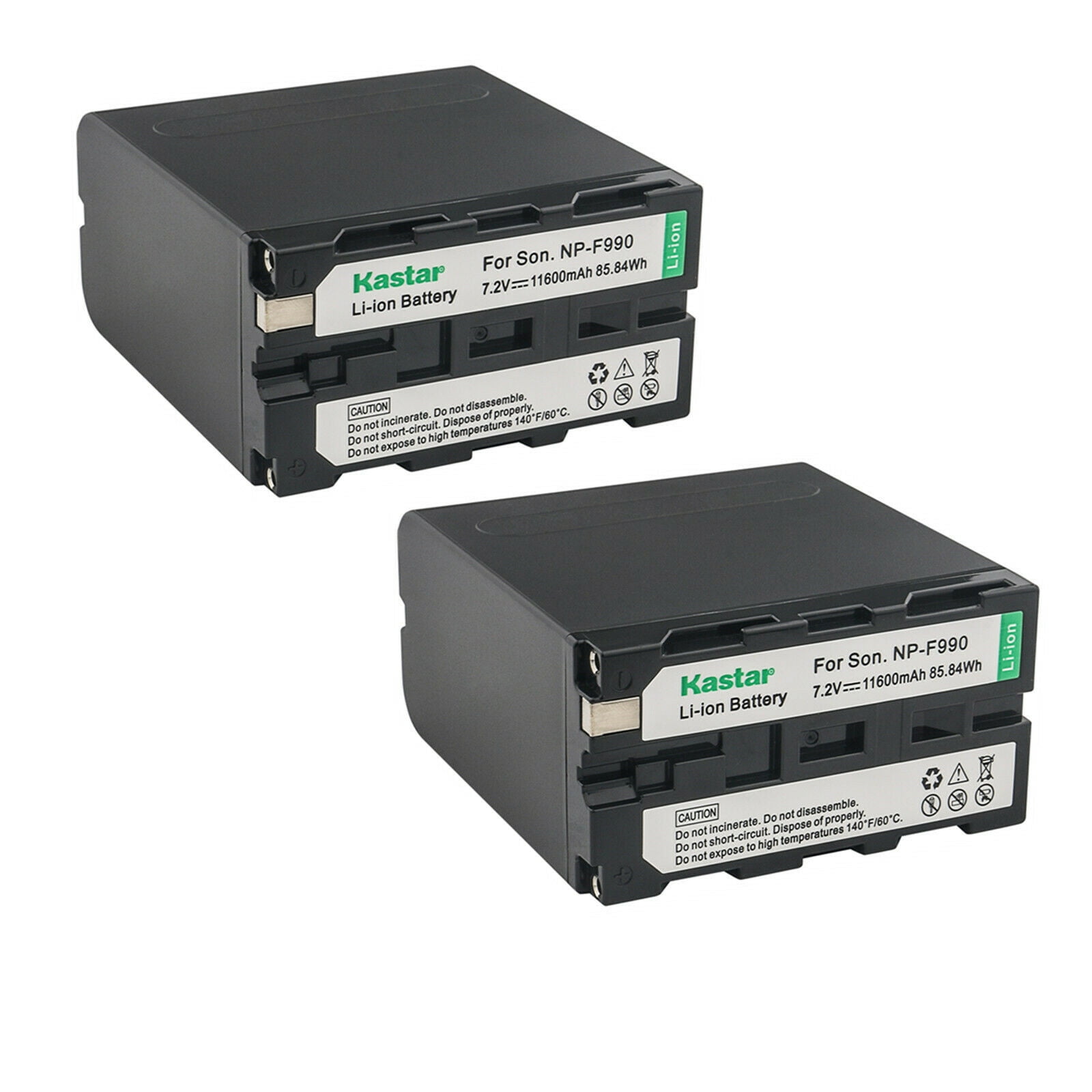 Kastar NP-F990 Battery 2-Pack Replacement for Sony MVC-FD91 MVC-FD92 ...