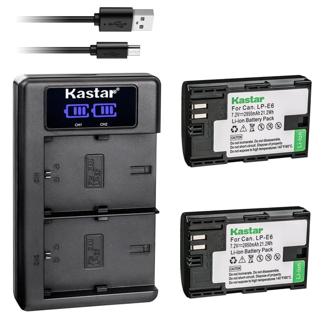 Kastar USB Charger & Batteries | Lens calibration - Walmart Business ...