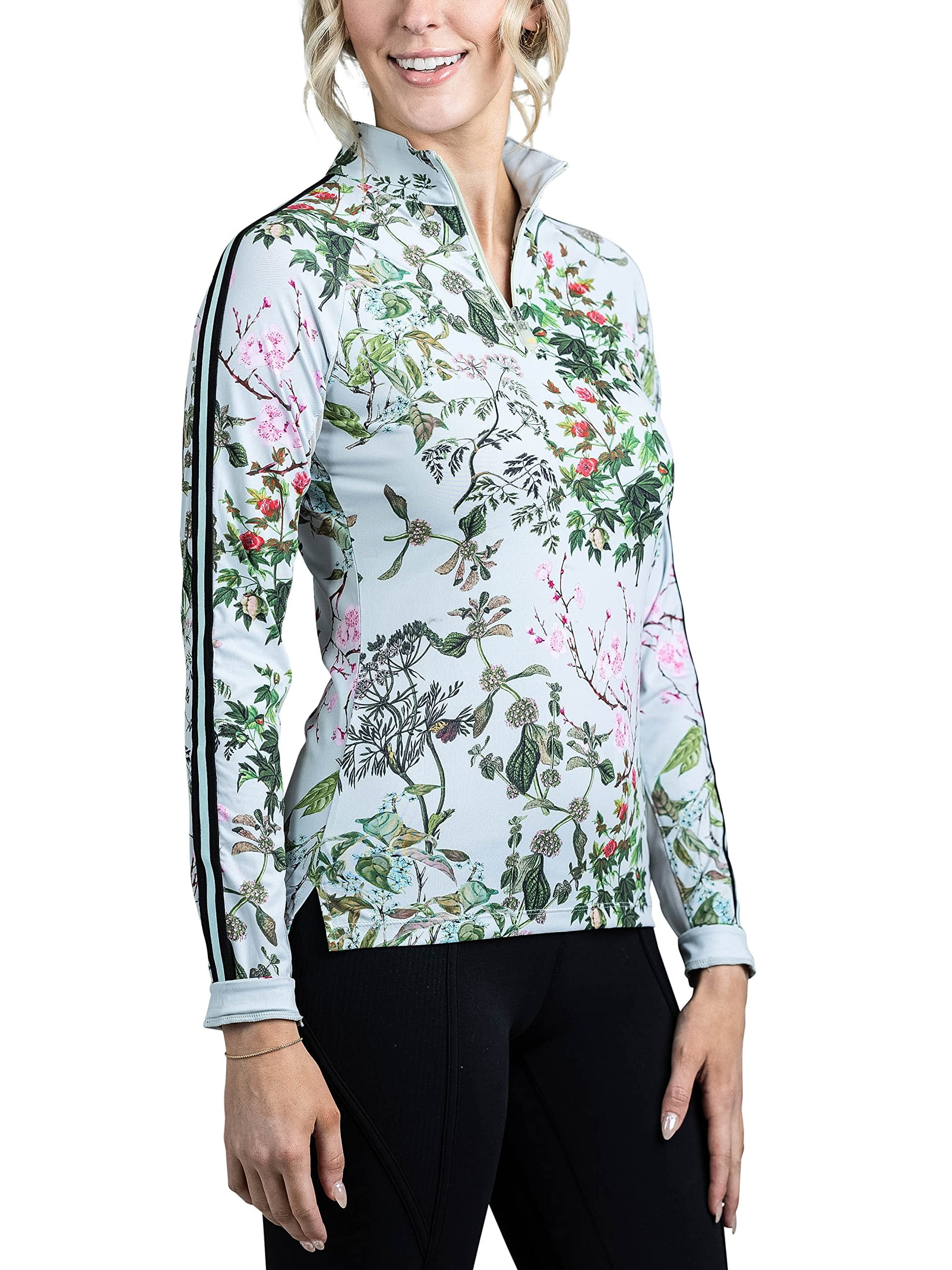 Kastel Denmark Women's Lightweight Crewneck Sun Shirt | 1/4 Zip ...