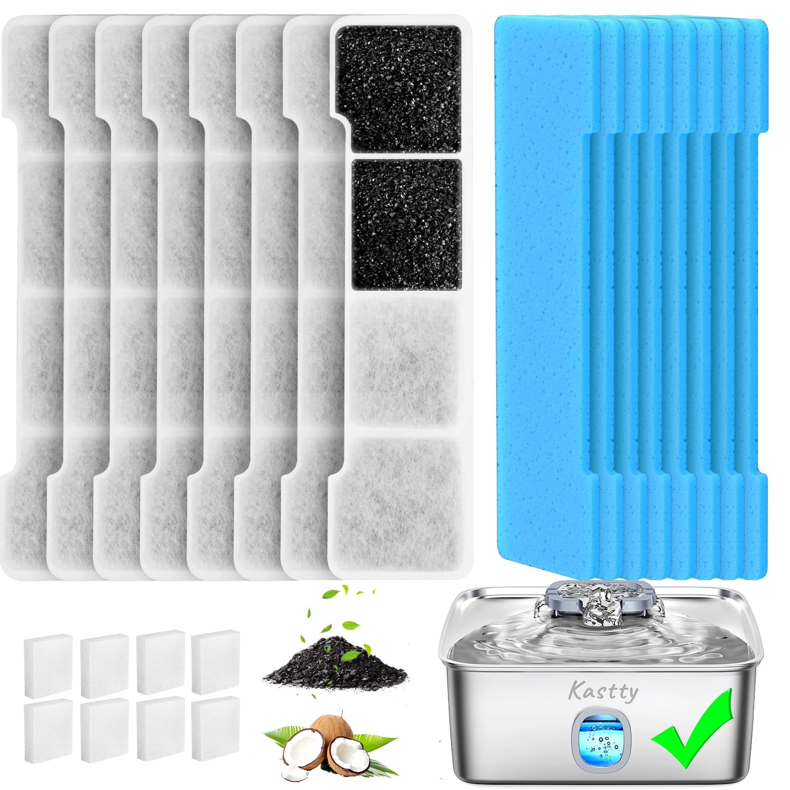 Kastty 15L Dog Water Filter SMRReplacement, Pet Filters Replacement ...