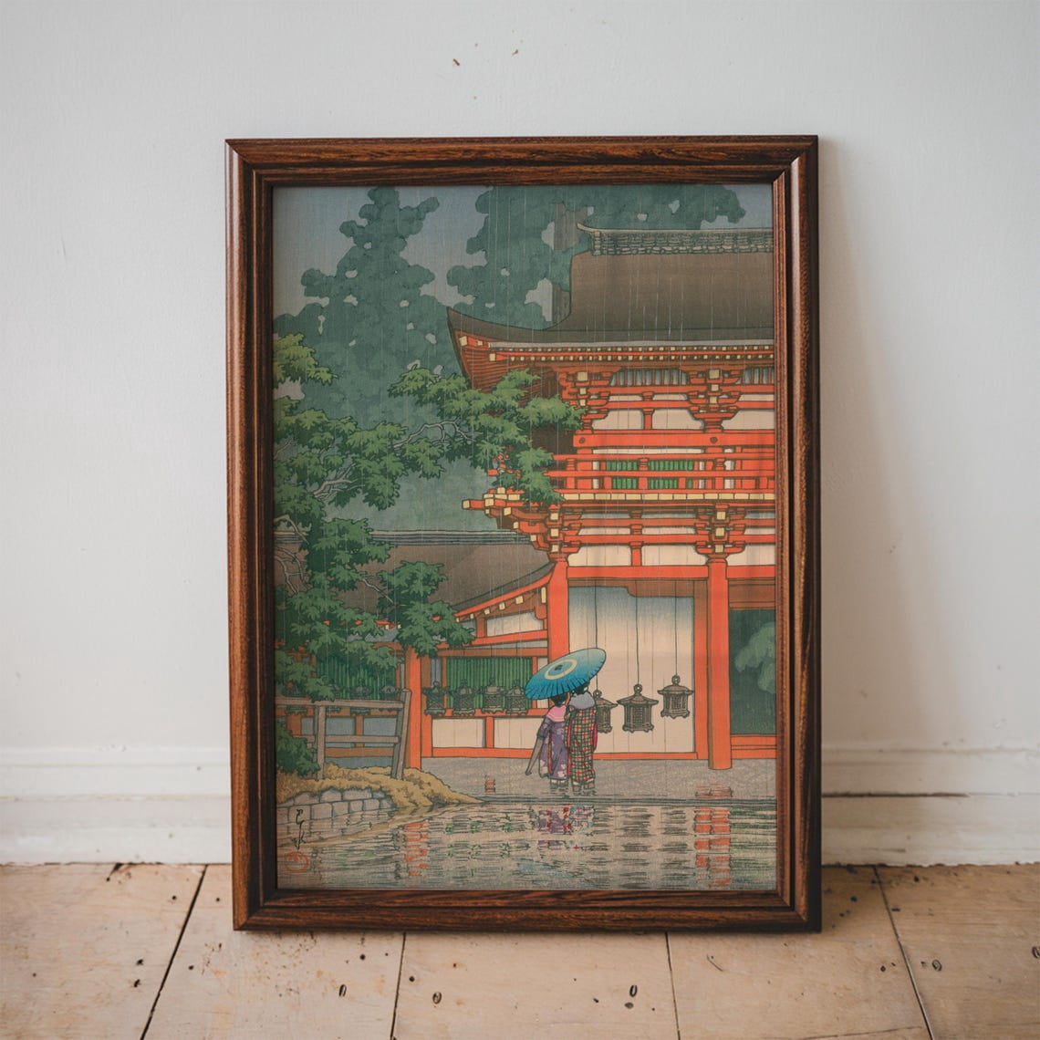 The Kasuga Shrine In Nara, Kawase Hasui Poster Japanese Poster ...