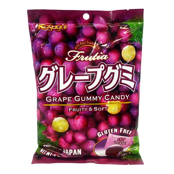 Kasugai Grape Gummy Candy 3.77oz (12 Pack) - Walmart.com