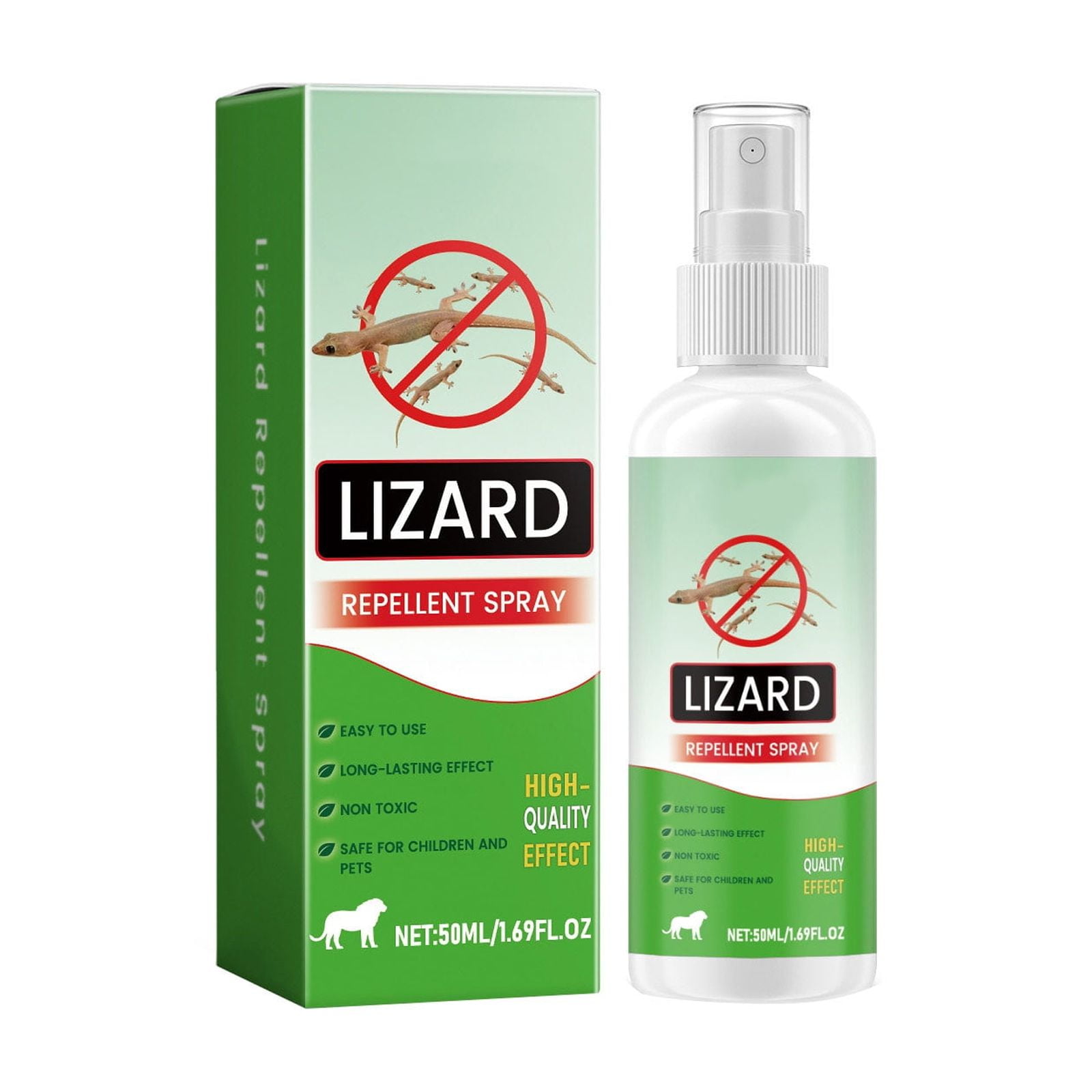 Kasuo Lizard & Gecko Repellent Spray, Powerful Peppermint Formulation ...