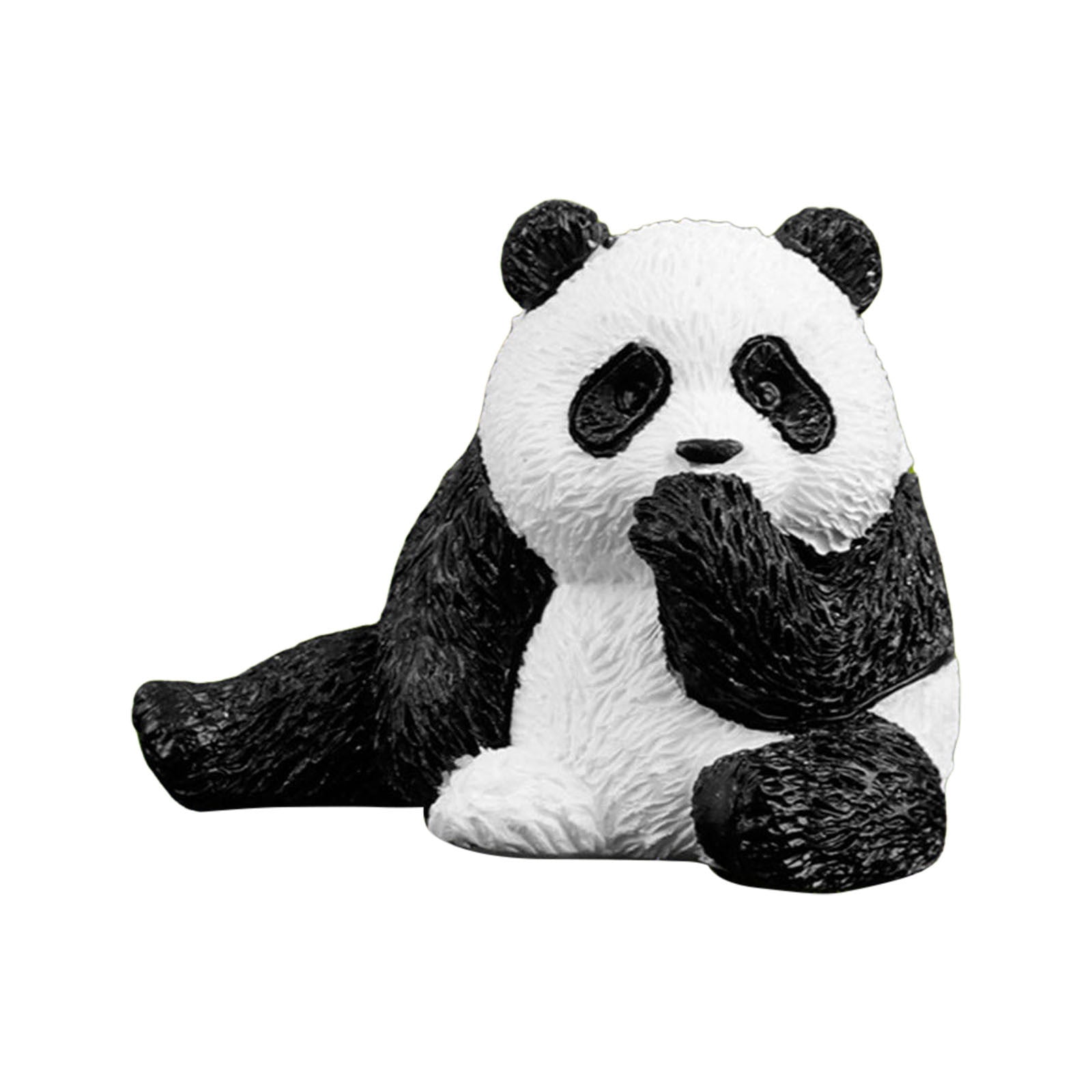 Kasuo Mini Brazilian Wood Panda Statue, Mini Brazil Lucky Tree Resin ...