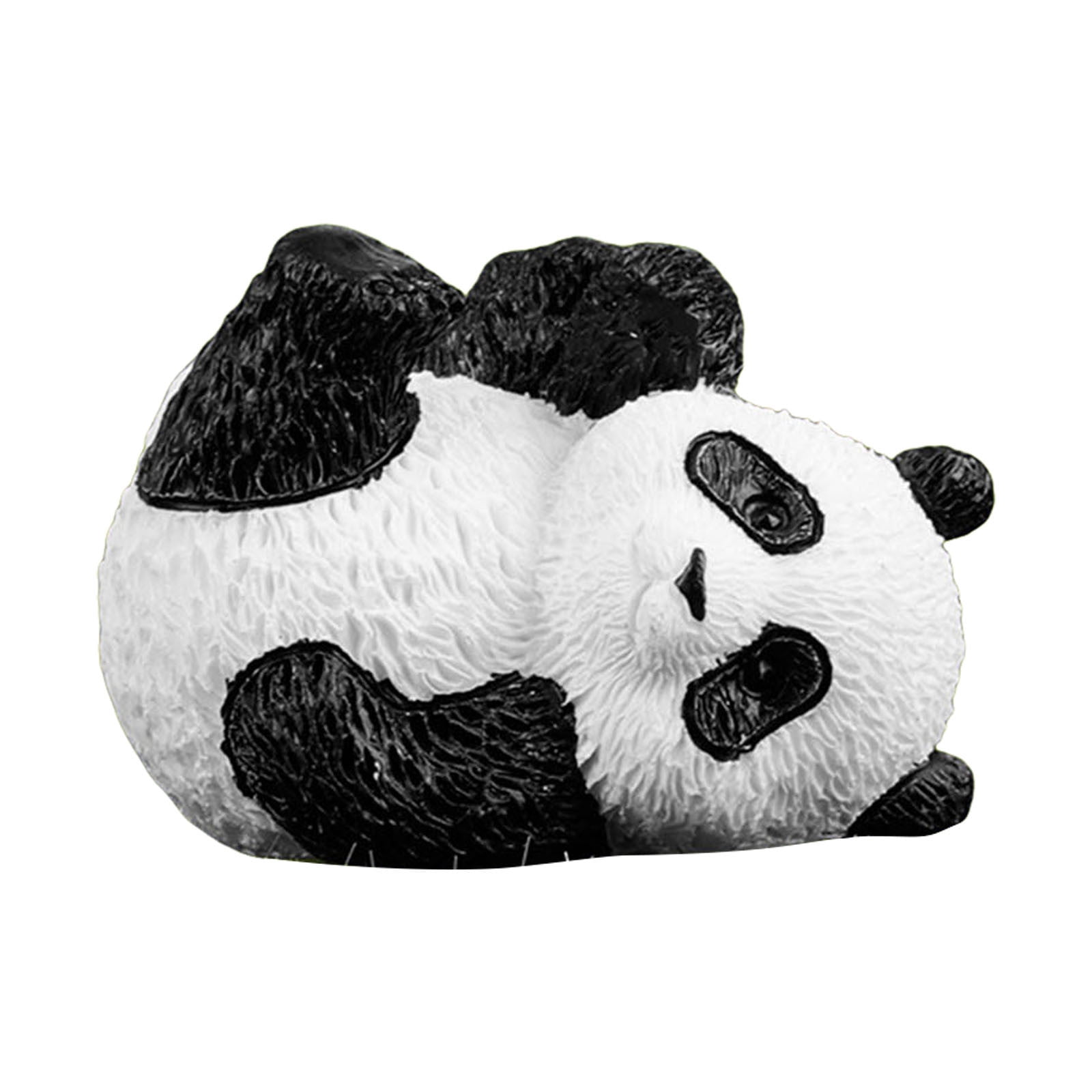 Kasuo Mini Brazilian Wood Panda Statue, Mini Brazil Lucky Tree Resin ...