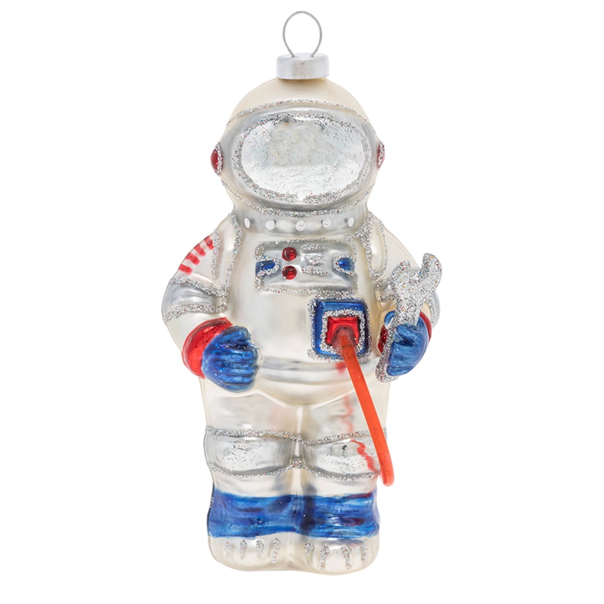 Kat + Annie Astronaut - One Ornament 5 Inch, Glass - Outer Space Suit ...