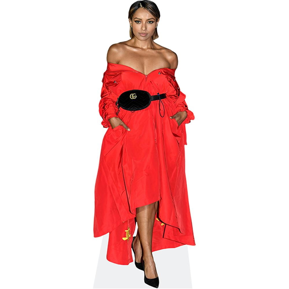 Kat Graham (Red Dress) Lifesize Cardboard Cutout Standee - Walmart.com