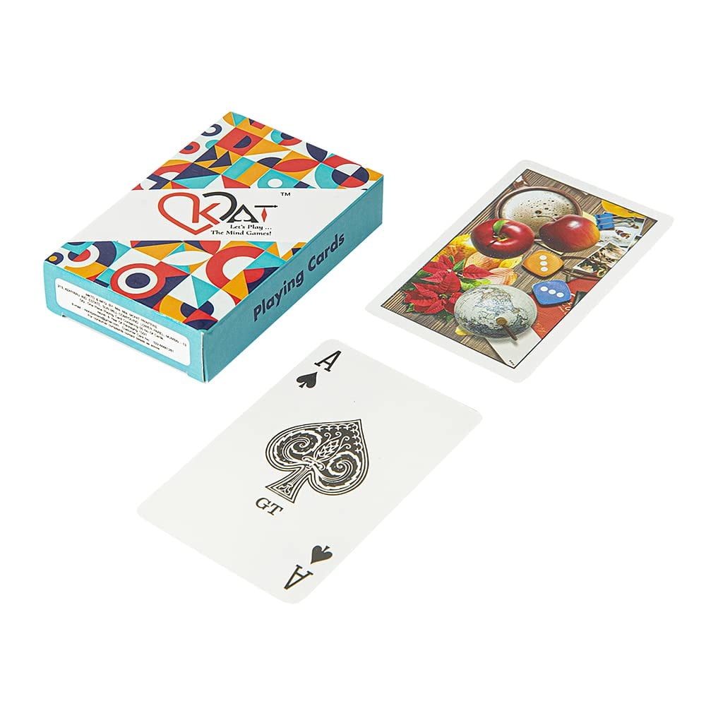 Kat Let’S Pla 3 Pieces Playing Cards Pure Plastic 100% Pvc Design H I J ...