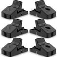 Kat Sense Large Rat Snap Traps Set of 6 - Multi-Capturing Tooth Design ...
