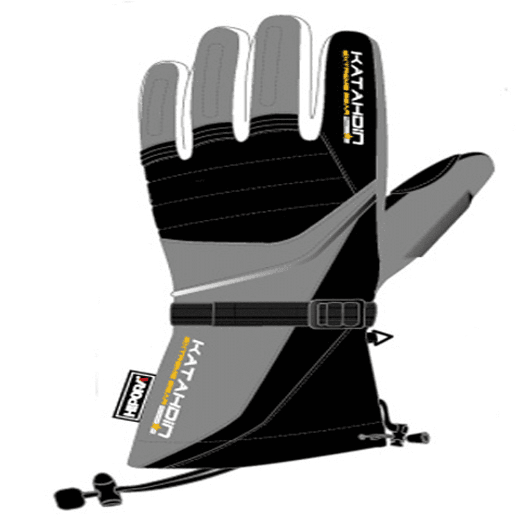 Katahdin Gear Frostfire Snowmobile Glove (Gray - 2XL) - Walmart.com