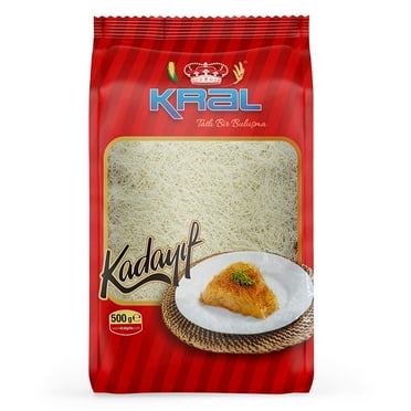 Kral Dried Kadaifi, Authentic Turkish and Greek Dessert Ingredient, 1 ...