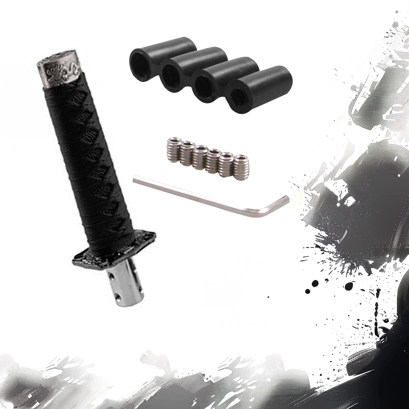 Katana Gear Shifter Samurai Sword Car Shift Knob with Adapter ...