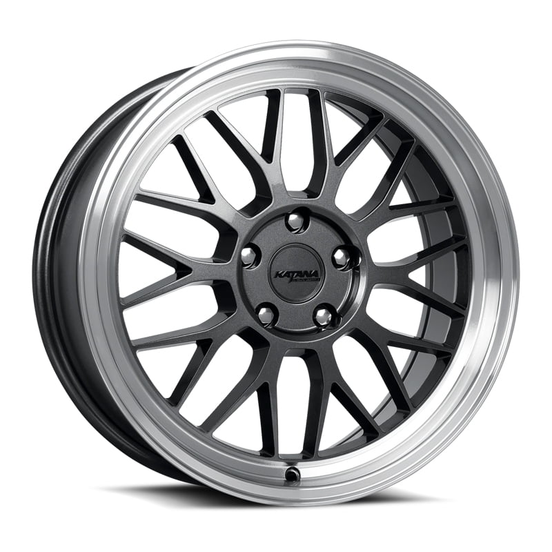 Katana KR06 Glossy GunMetal Wheel 5x114.3 18x8 +40et Racing Performance ...
