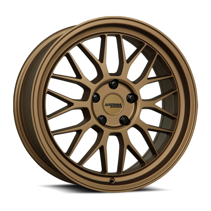 Katana KR06 Matte Bronze Wheel 5x100 18x8 +40et Racing Performance Rim ...