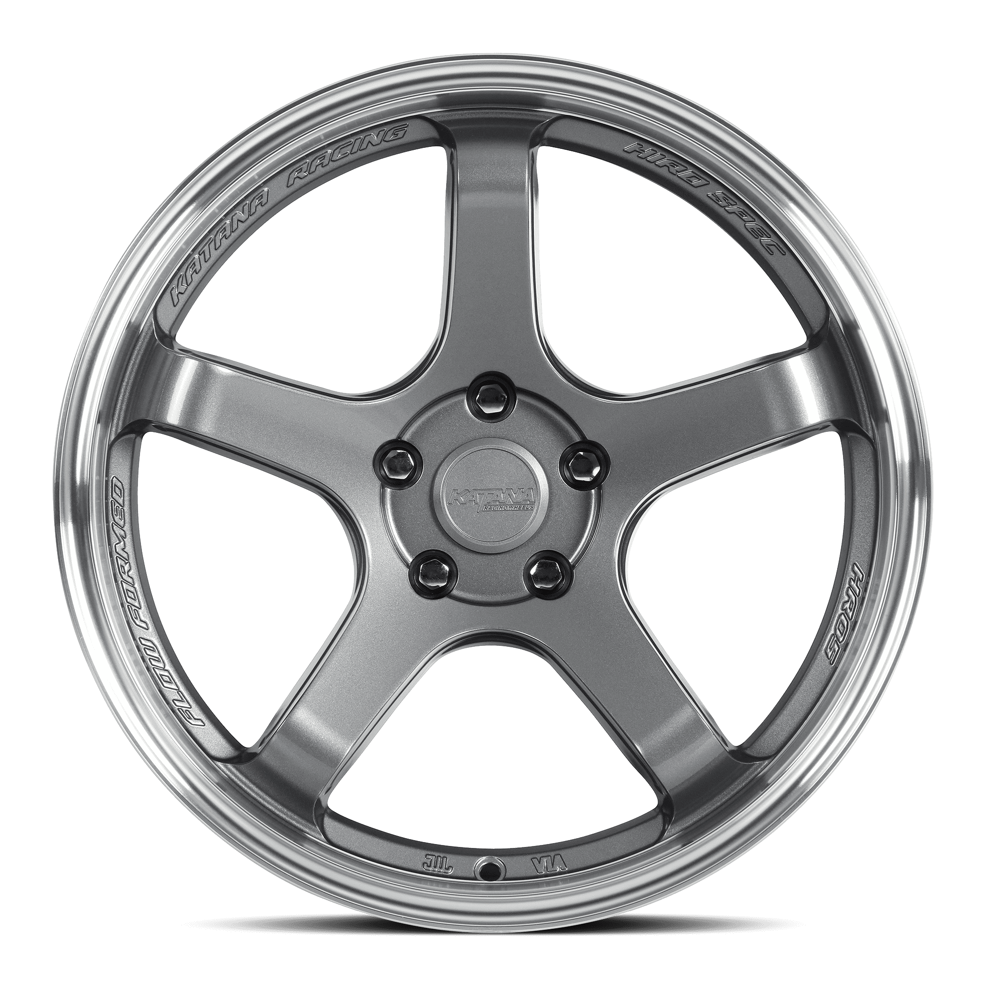 Katana Racing HR05 Gloss Gunmetal M Lip 9.5-18 - Walmart.com