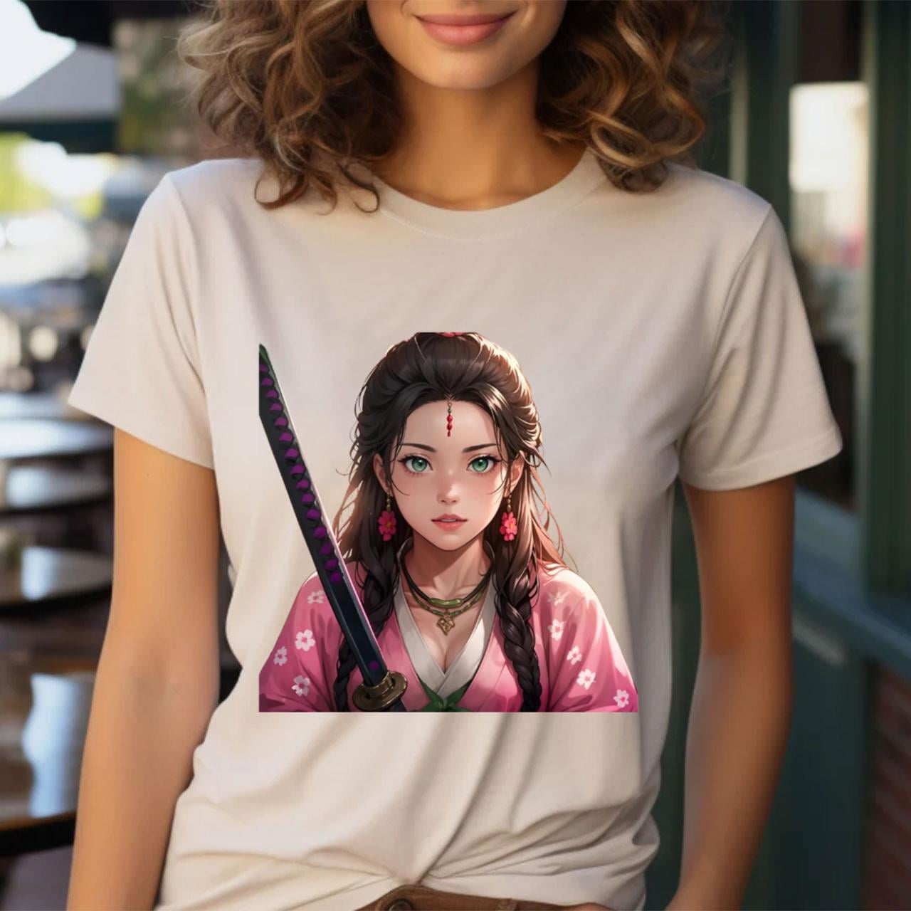 Katana of Nature Goddess Tri-blend T-Shirt - Walmart.com