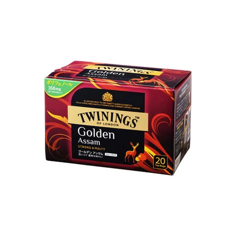 Kataoka Bussan Twining Golden Assam Black Tea - 20 Tea Bags - Walmart.com