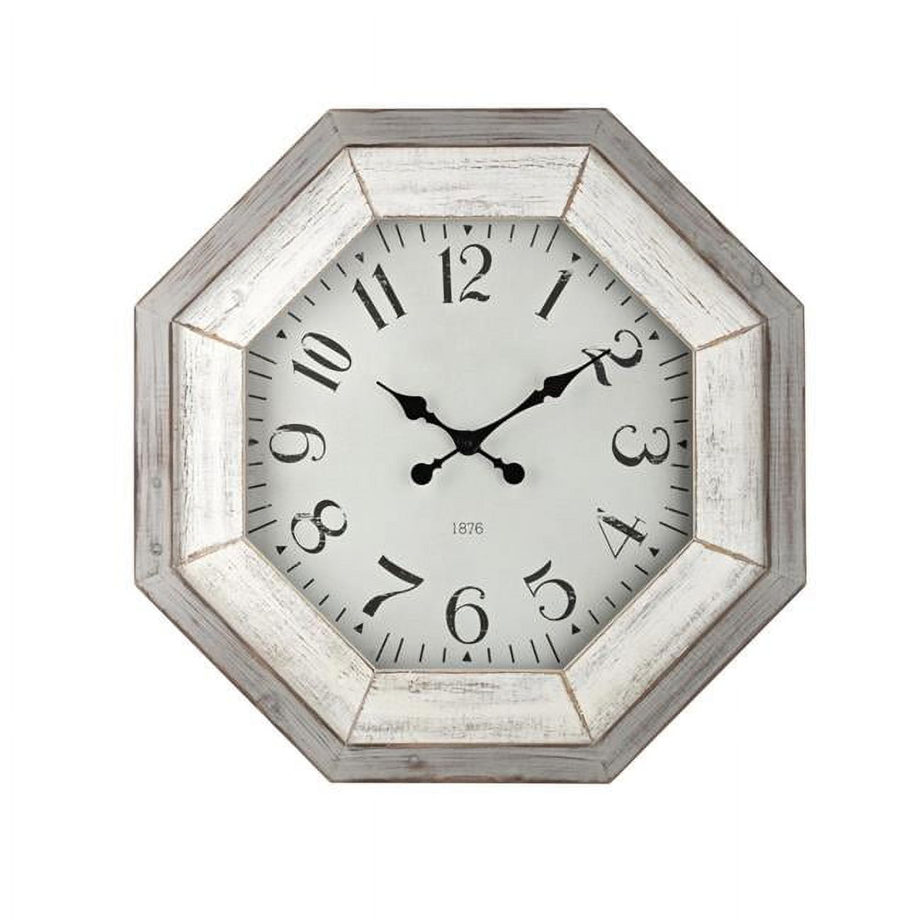 Katarina Grey Wash Wall Clock - Walmart.com