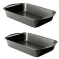 Katbite Kitchen Nonstick 2pcs Baking Pans, Deep Cake Pans for Bread ...