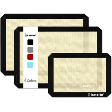 Last Confection Silicone Baking Mats Set of 3 - 2 Half, 1 Quarter Sheet ...