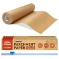 Katbite Unbleached Parchment Paper Roll for Baking, 15 in x 210 ft, 260 ...
