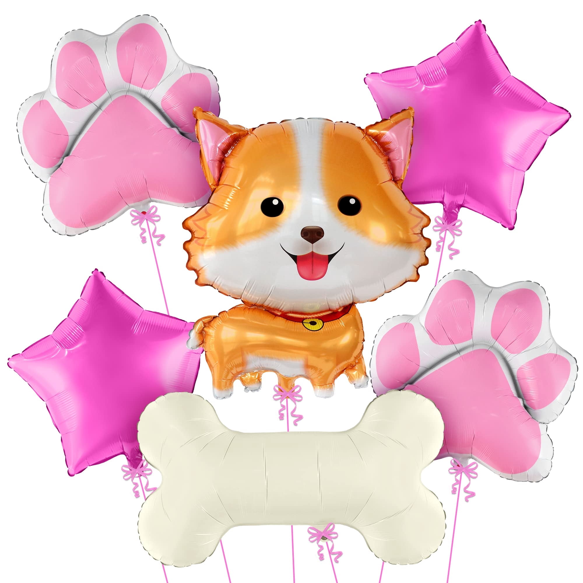 KatchOn, Big Dog Balloons for Dog Party - 28 Inch, Pack of 6 | Puppy ...