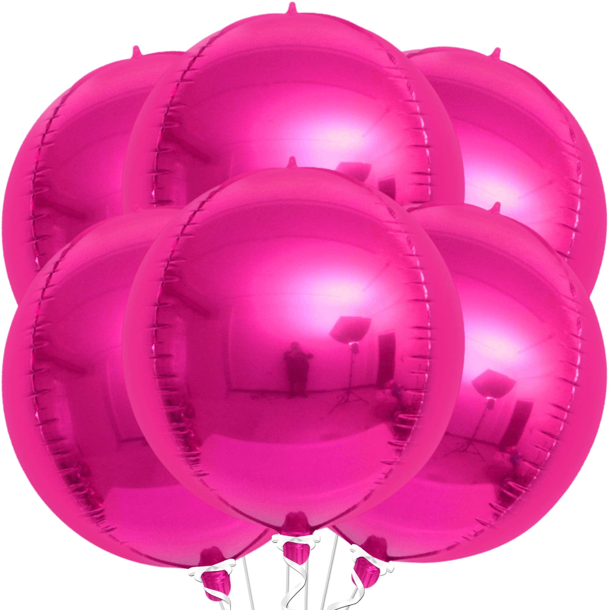KatchOn, Big Hot Pink Balloons - 22 Inch, Pack of 6 | Hot Pink Mylar ...