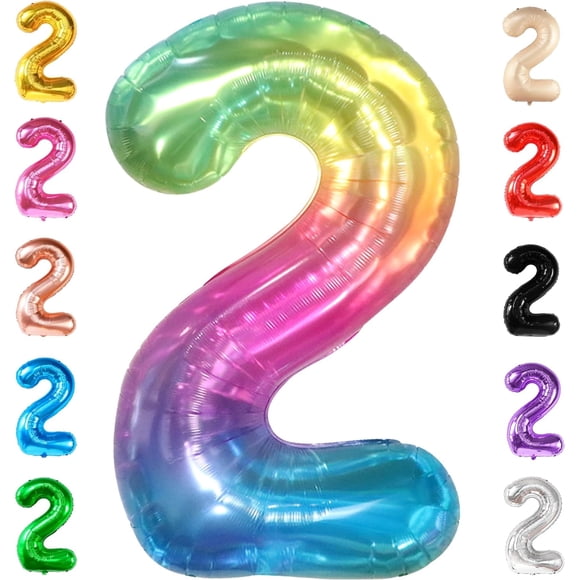 happy 2nd birthday balloons