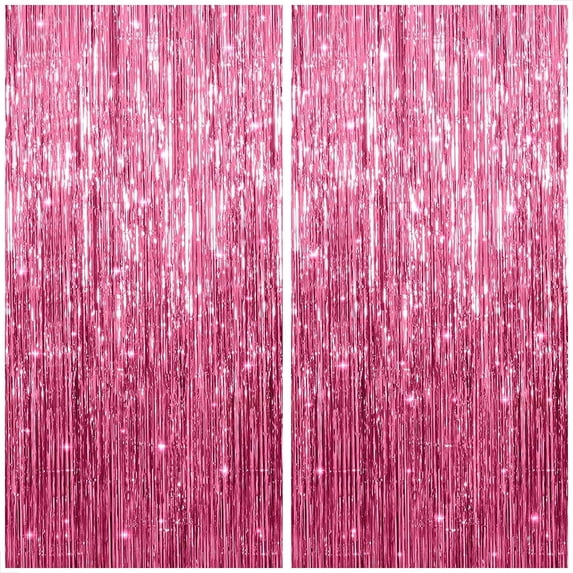 KatchOn, Pink Backdrop for Pink Party Decorations - XtraLarge 3.2x8 ...