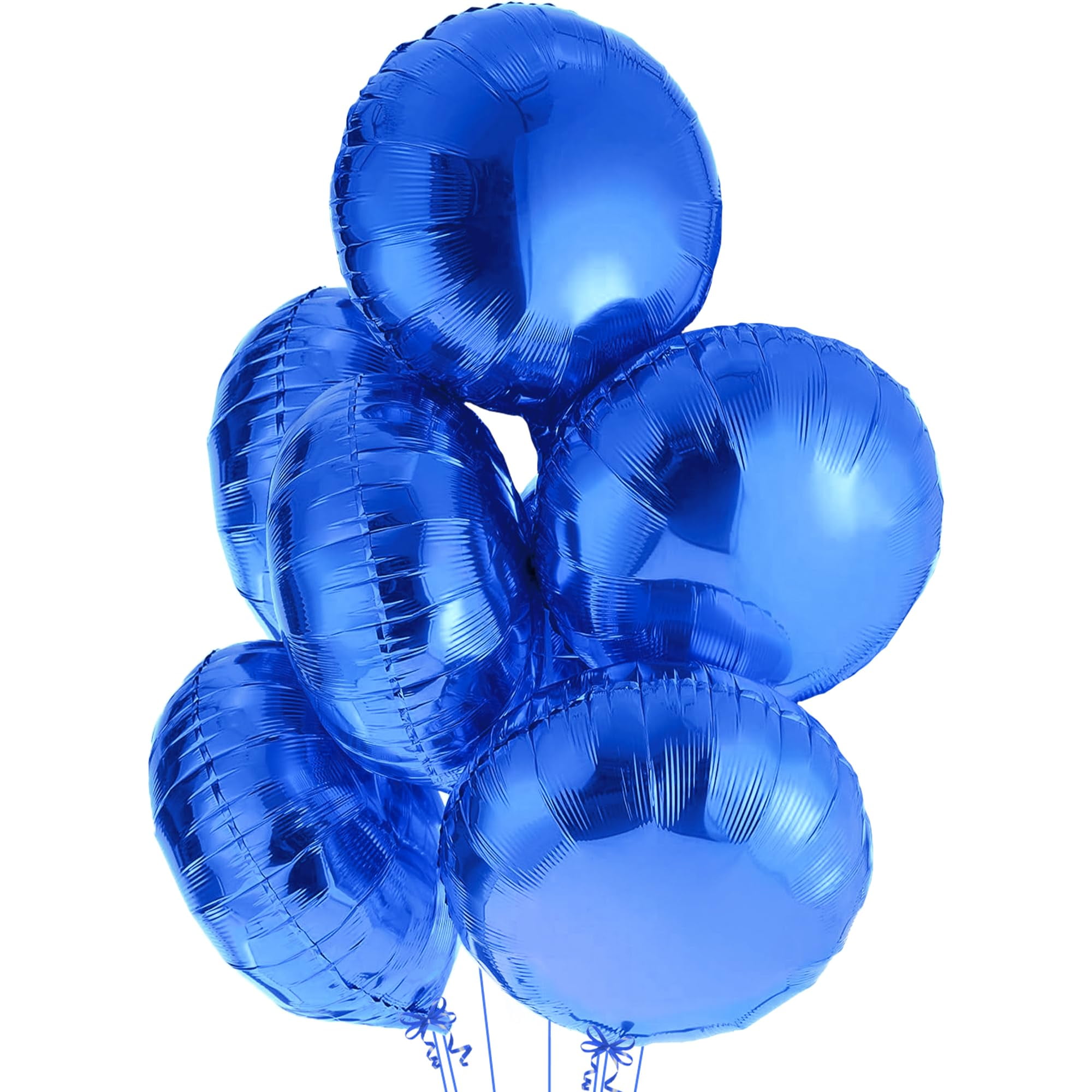 KatchOn, Royal Blue Balloons - 18 Inch, Pack of 6 | Royal Blue Mylar ...