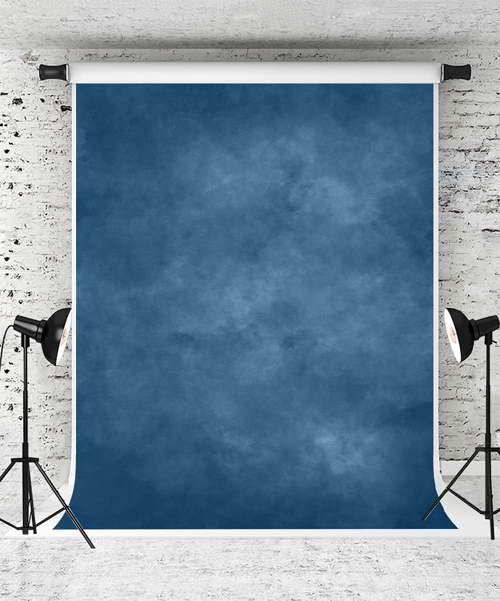 Kate 5X7Ft Blue Abstract Photography Backdrop Blue Headshot Background ...