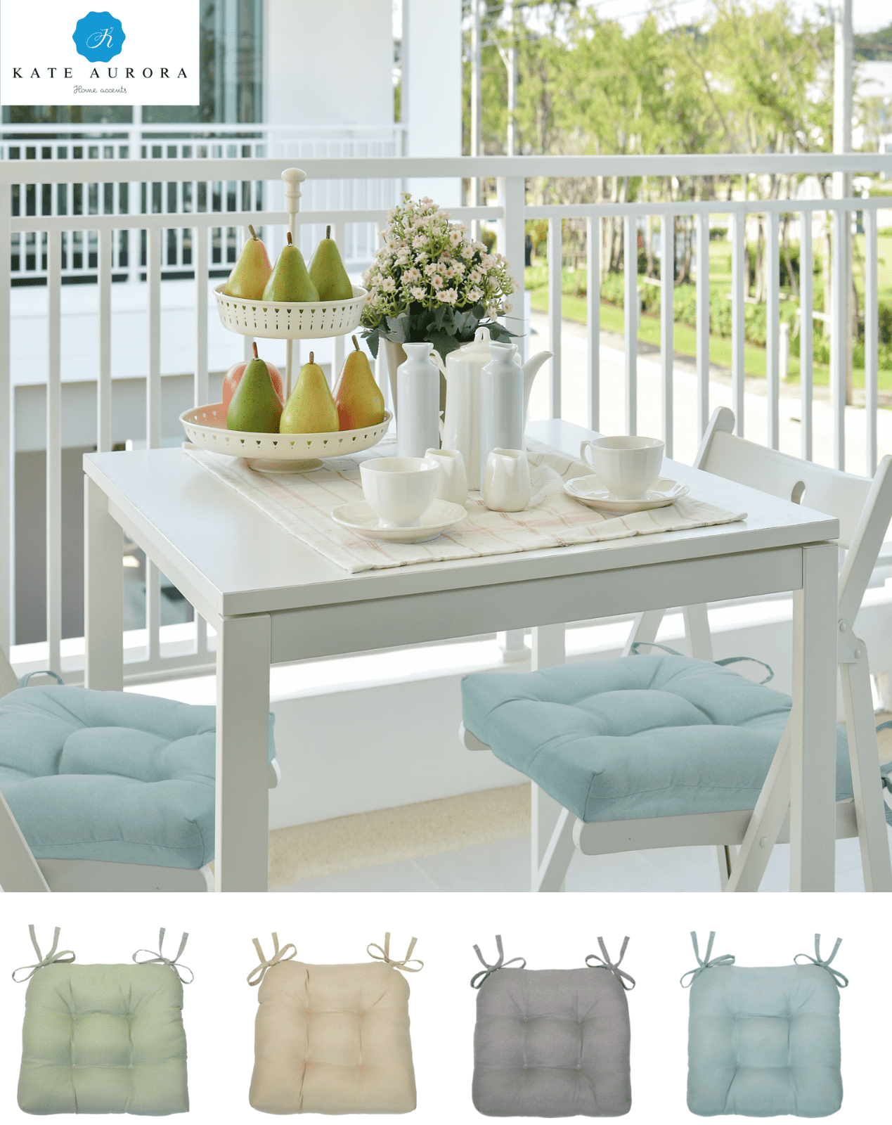 Kate Aurora Country Living Plush Solid Colored Country Farmhouse Chair ...