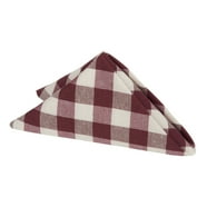 Kate Aurora Living 4 Pack Gingham Plaid Checkered Country Farmhouse ...