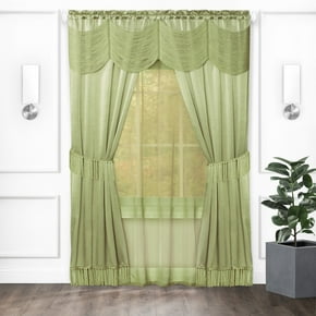 Curtains with Attached Valances