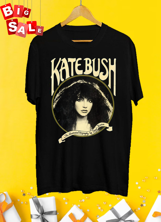 Kate Bush An Illustrated Biography Short Sleeve Tee Shirts For Adult MC195 - Walmart.com