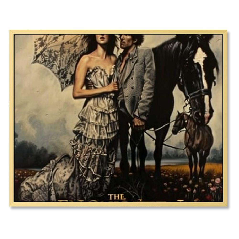 Kate Bush Never Will Music Retro Poster Canvas Wall Art Print Picture ...