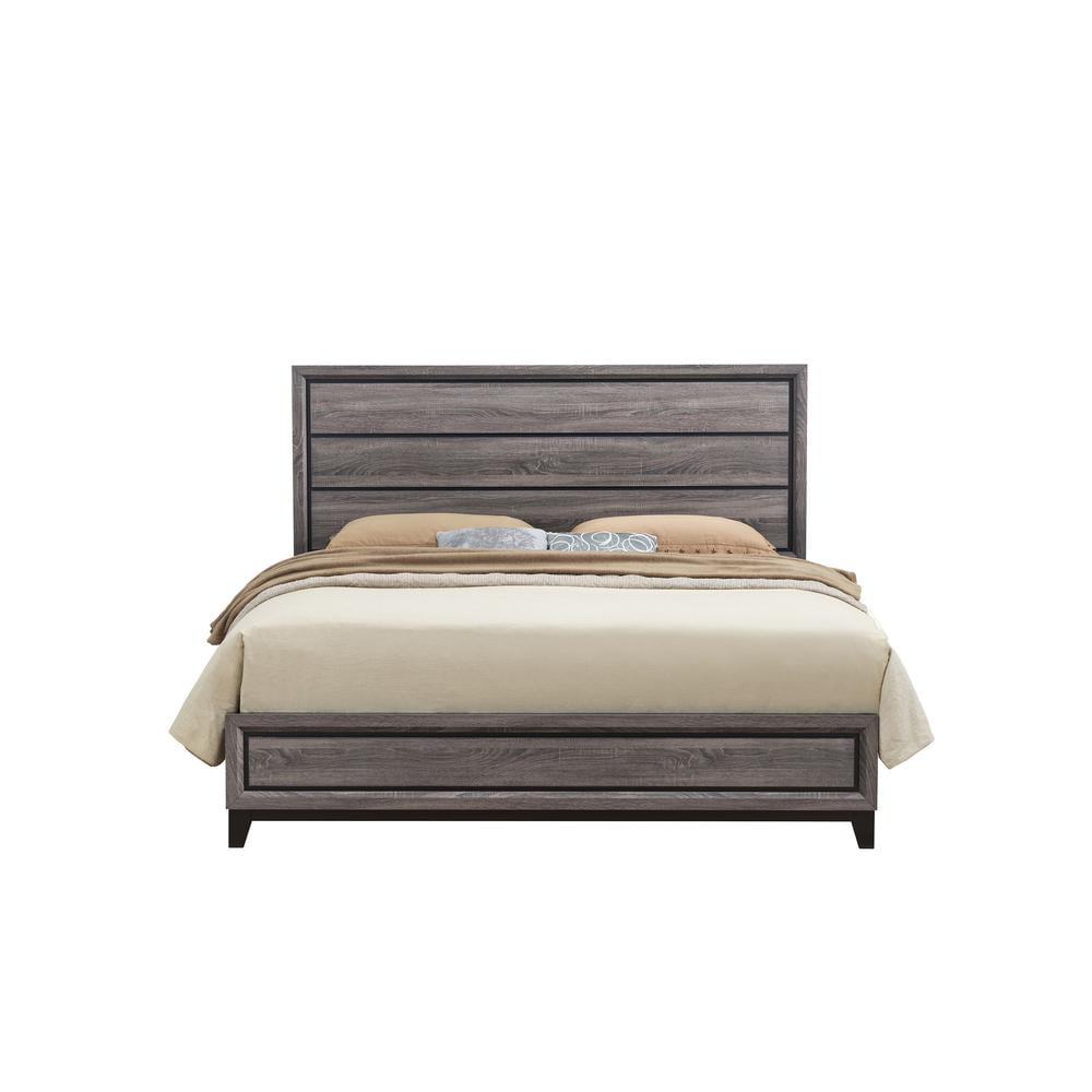 Global Furniture Rustic Transitional King Bed Group Set - Walmart.com