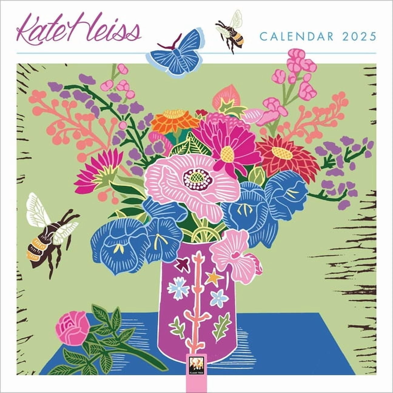 Kate Heiss Wall Calendar 2025 (Art Calendar), (Paperback) - Walmart.com