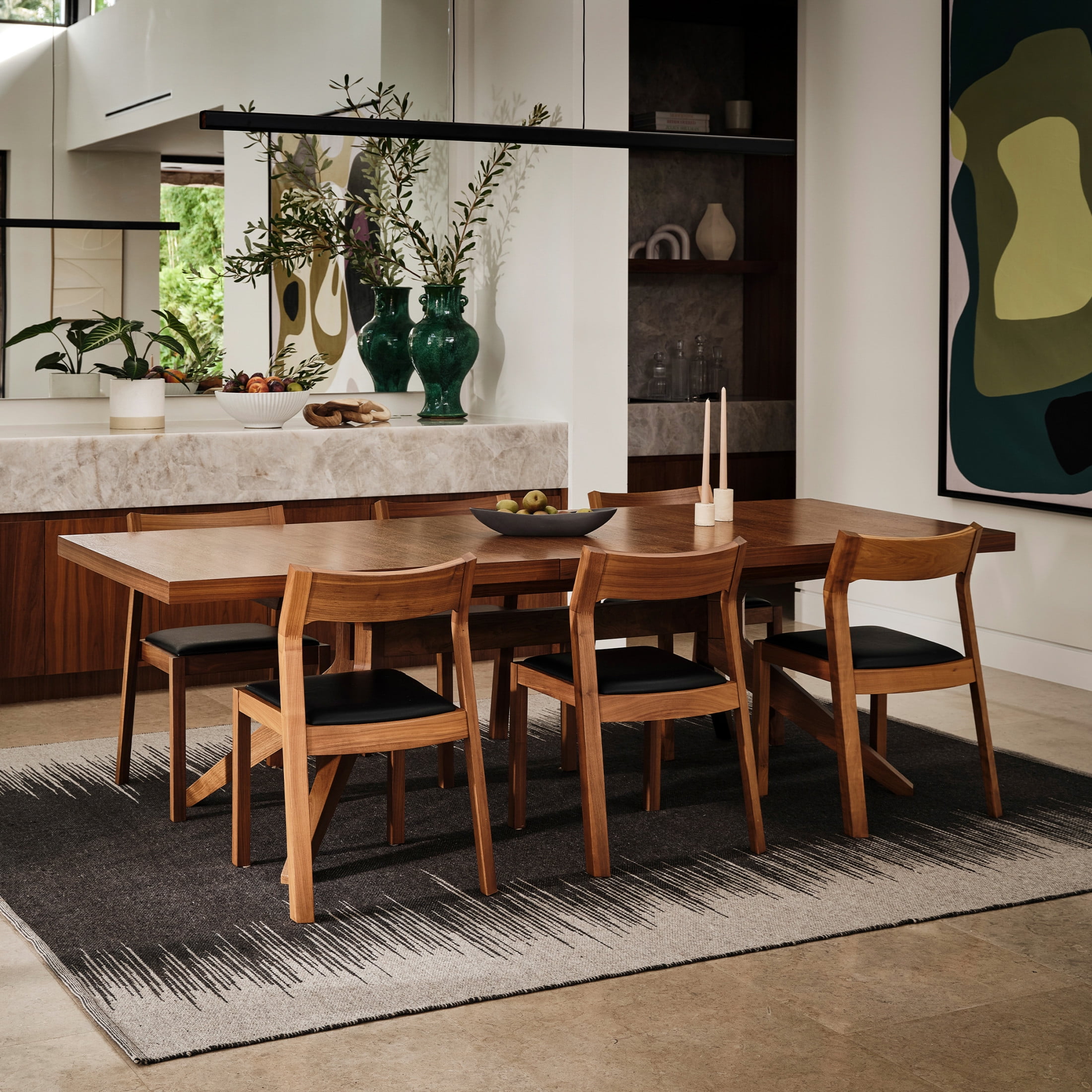 Wolf Reversible Wool Area Rug, 8' 6" x 11' 6", Wolf Black - Walmart.com