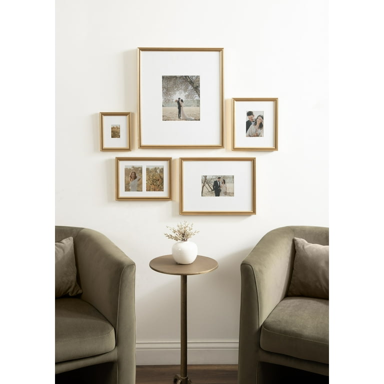 antique gold frames set