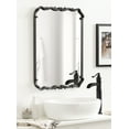 Kate and Laurel Brazelton Traditional Rounded Rectangle Ornate Mirror ...