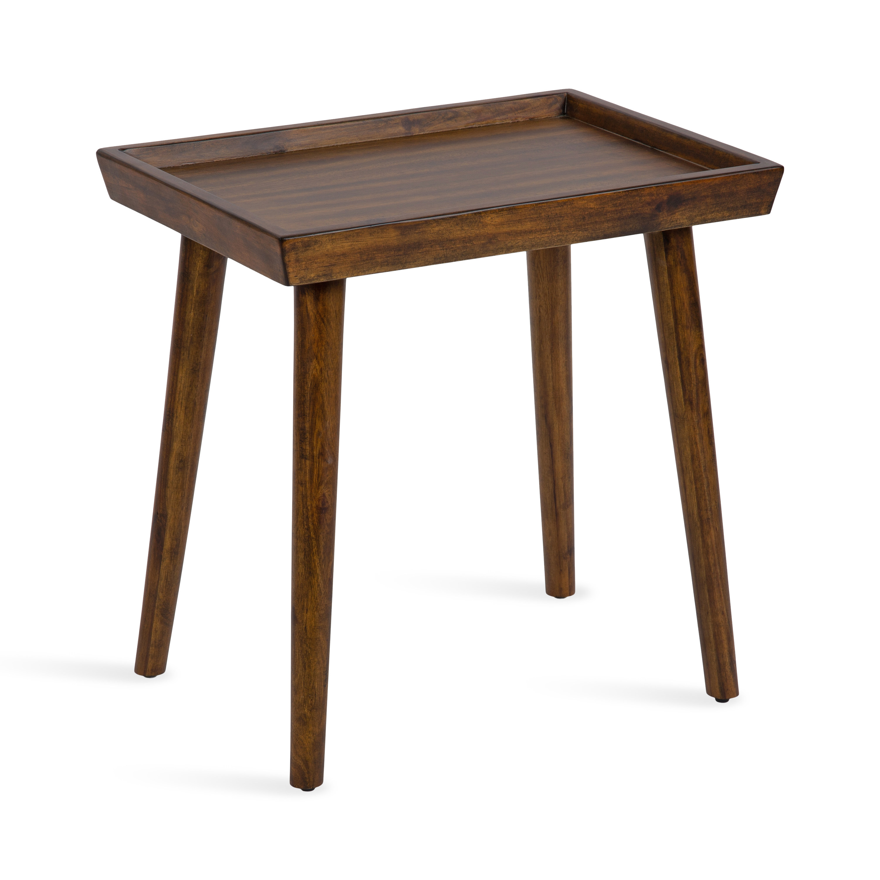 Kate and Laurel Eastmont Rectangle Wood Side Table, 16 x 22 x 22 ...