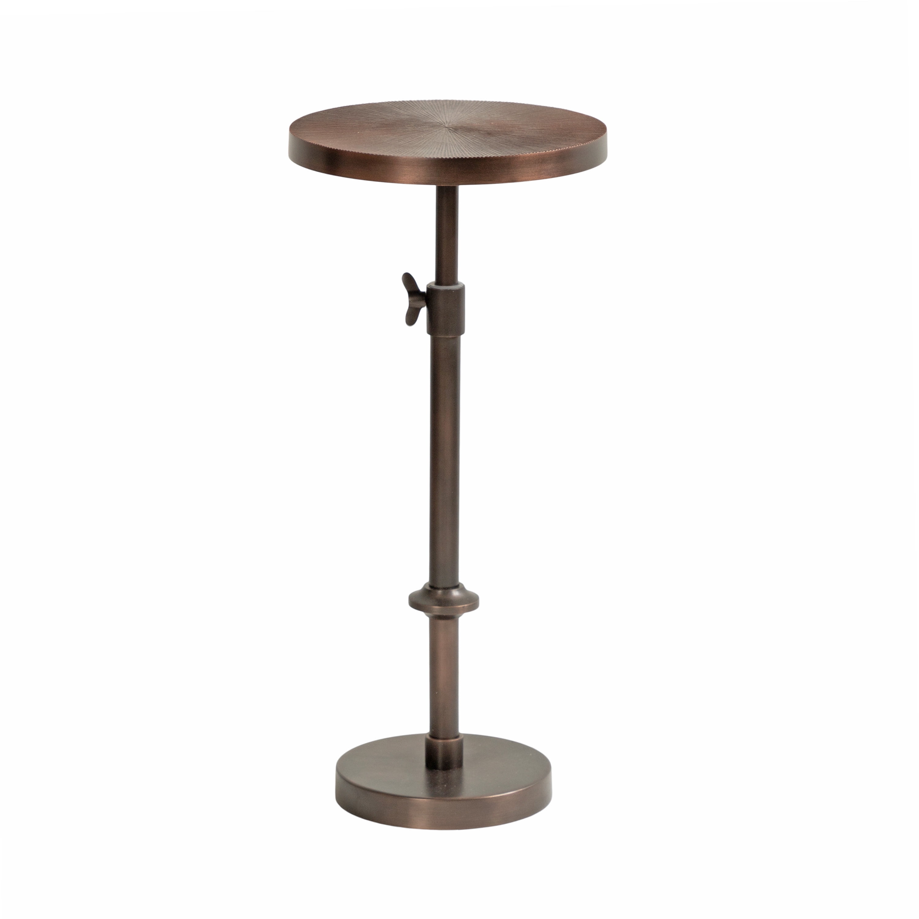 Kate and Laurel Engles Traditional Adjustable-Height Pedestal Drink ...