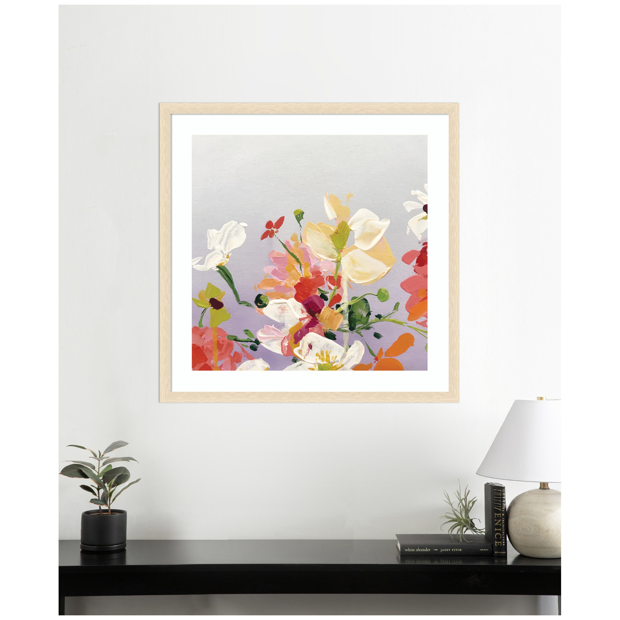 Kate and Laurel Framed Wall Art Print 'Facing Each One' by Emma Daisy ...