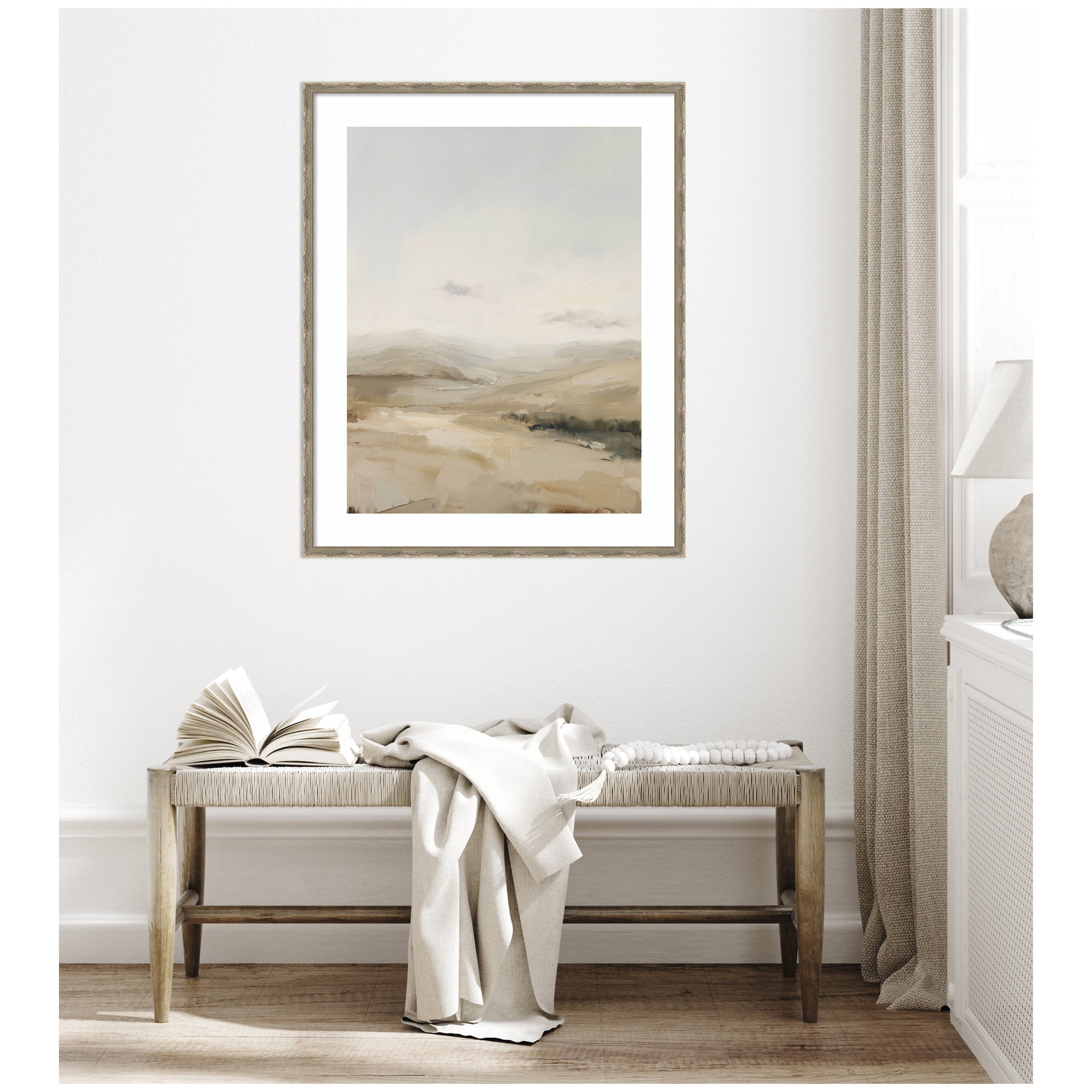Kate and Laurel Framed Wall Art Print Fading Fields I by Amy Lighthall ...