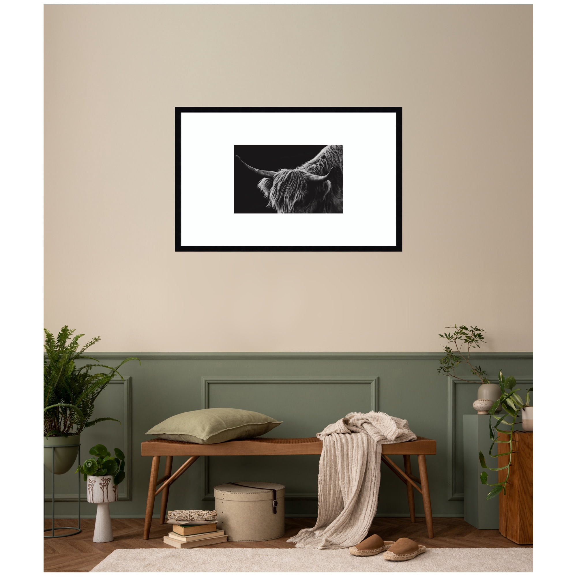 Kate and Laurel Framed Wall Art Print Scottish Highland No. 6 by ...