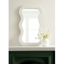 Kate and Laurel Vanderford Glam Rectangle Framed Wall Mirror, 18 x 47 ...