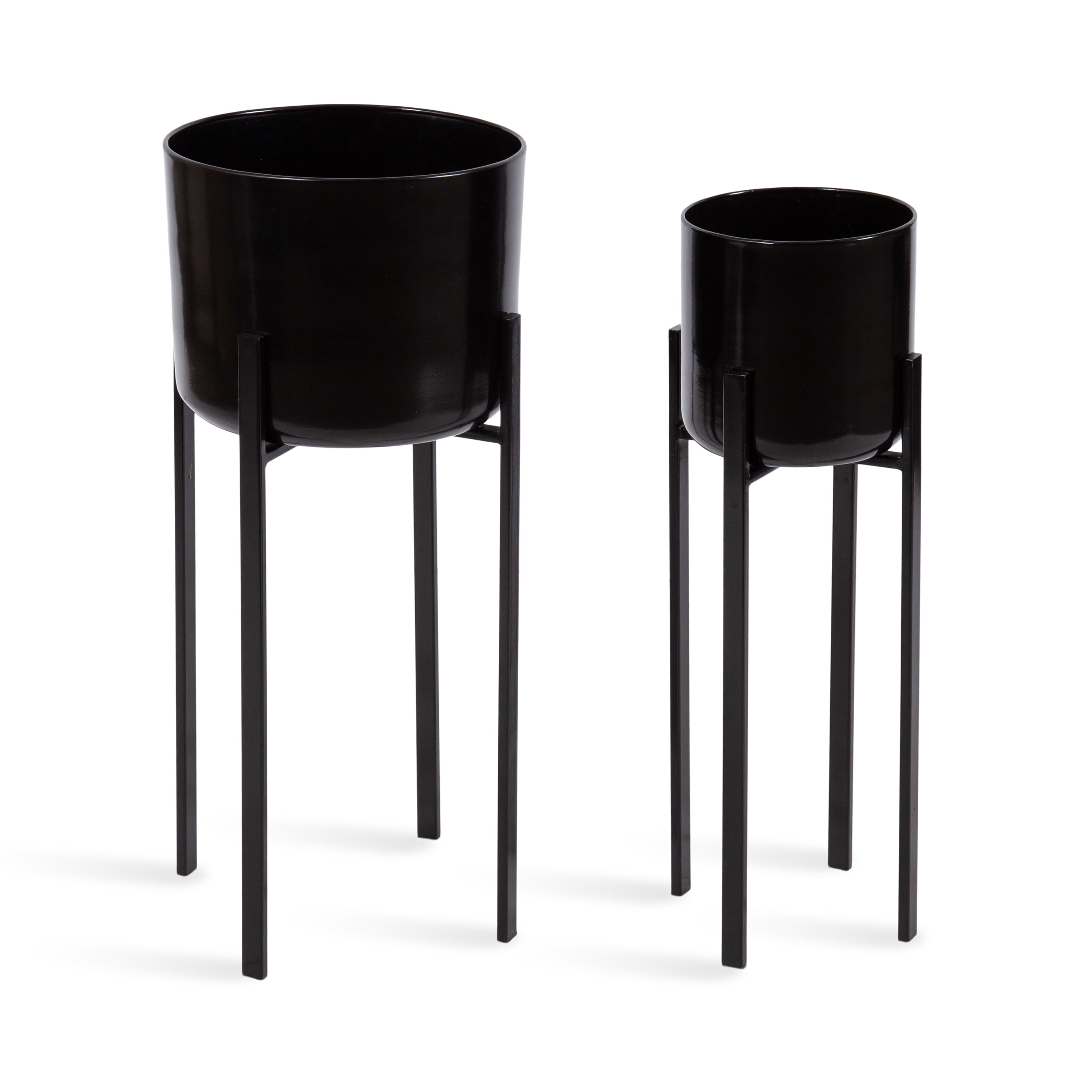 Kate and Laurel Gabi Decorative Two-Piece Metal Planters, Set of 2 ...