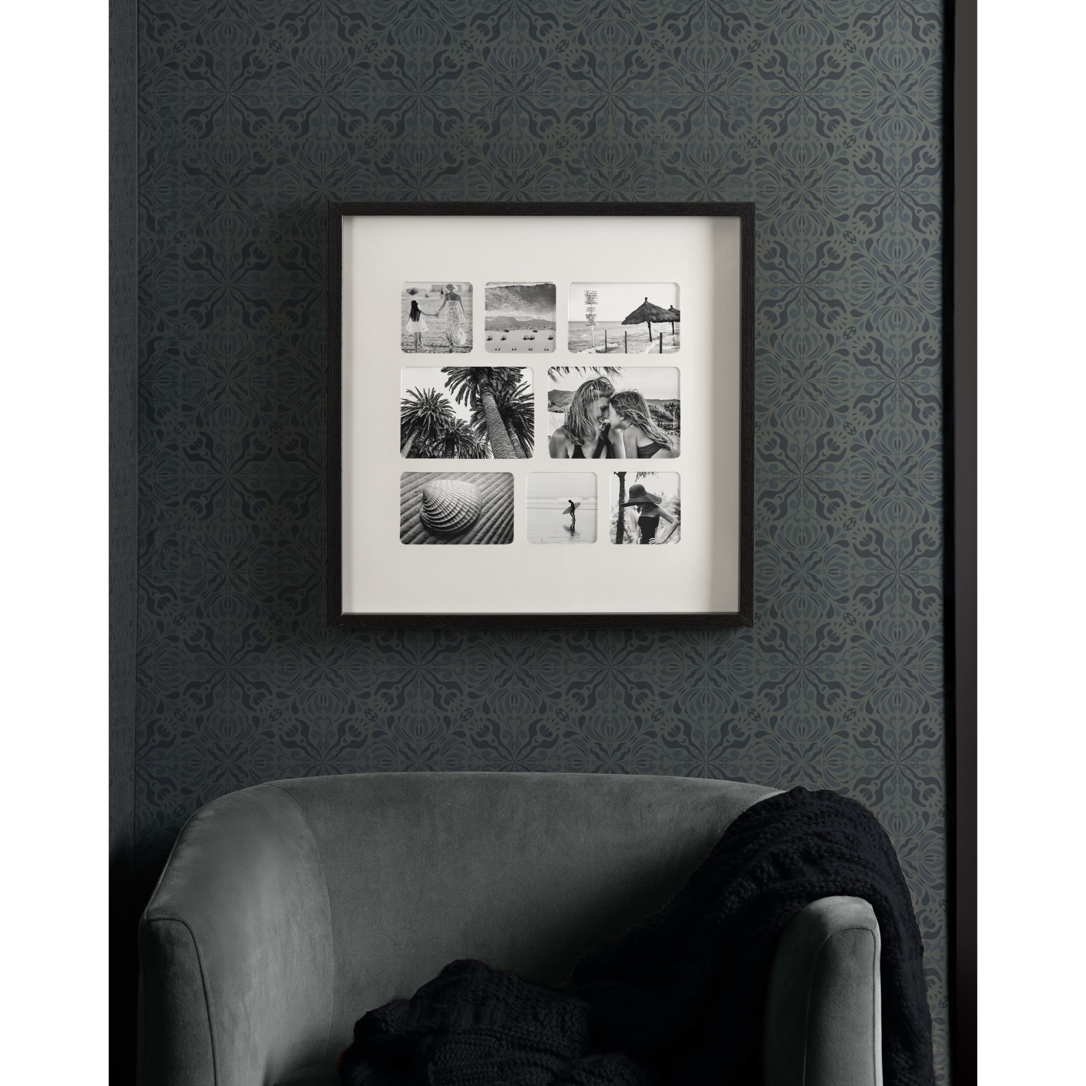 Kate and Laurel Gibson Modern Square Collage Picture Frame, 21 x 21 ...