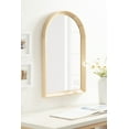 Kate and Laurel Hatherleigh Modern Transitional Arched Wooden Wall ...
